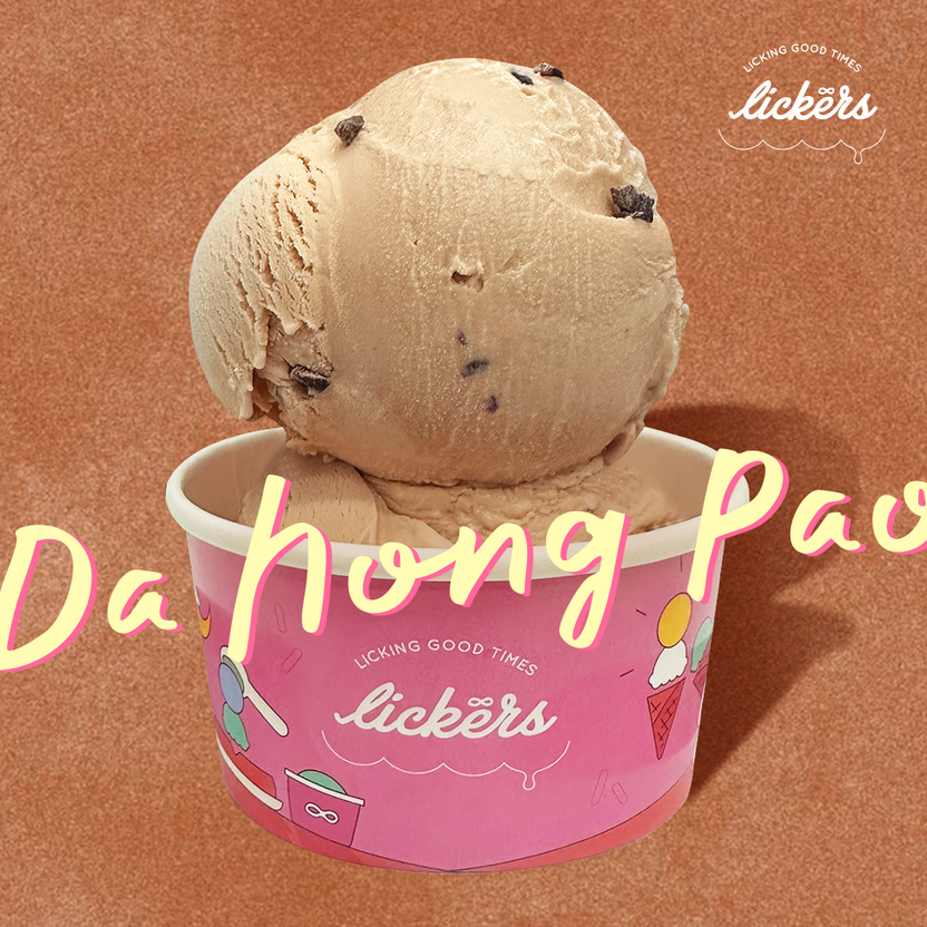 Artisanal Da Hong Pao Ice Cream | Lickers Signature Dessert