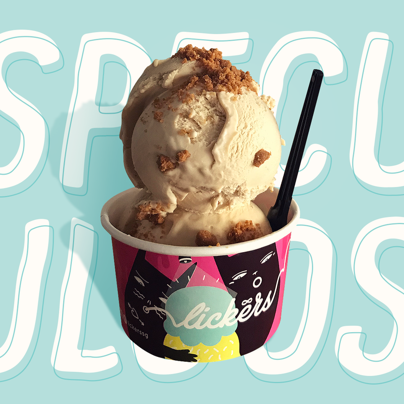 Speculoos Ice Cream in Singapore | Cookie Butter Lover’s Dream – Lickers